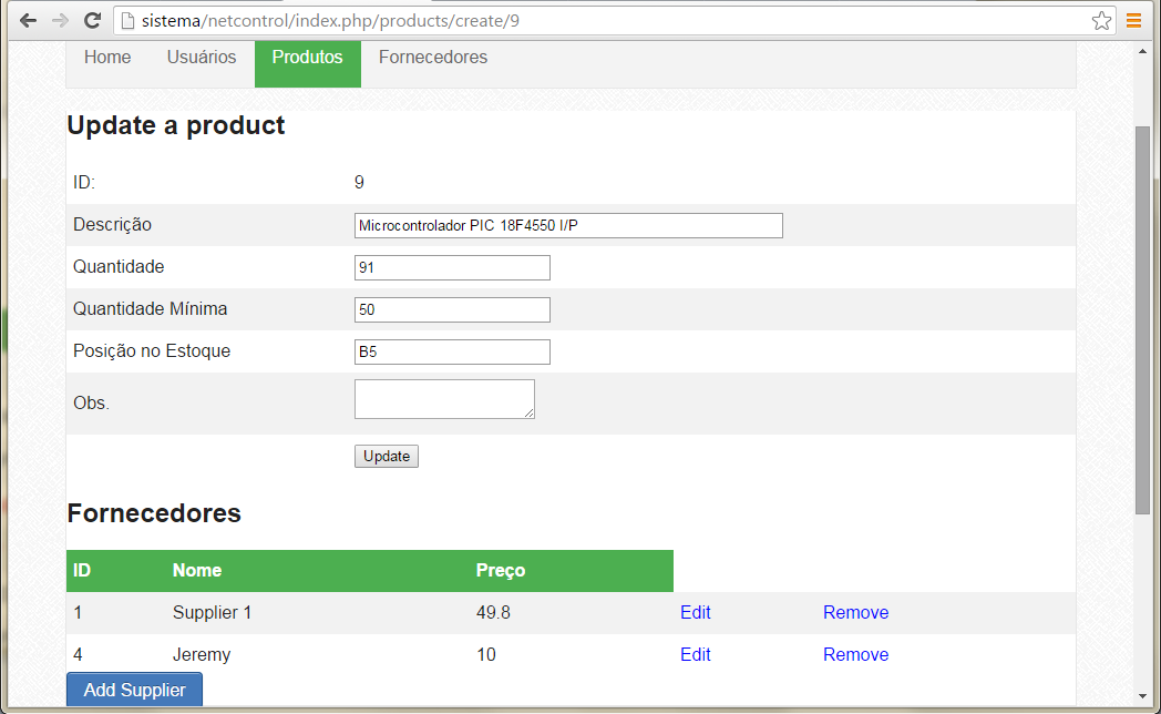 Inventario simple con PHP y MySQL - Facturación Web
