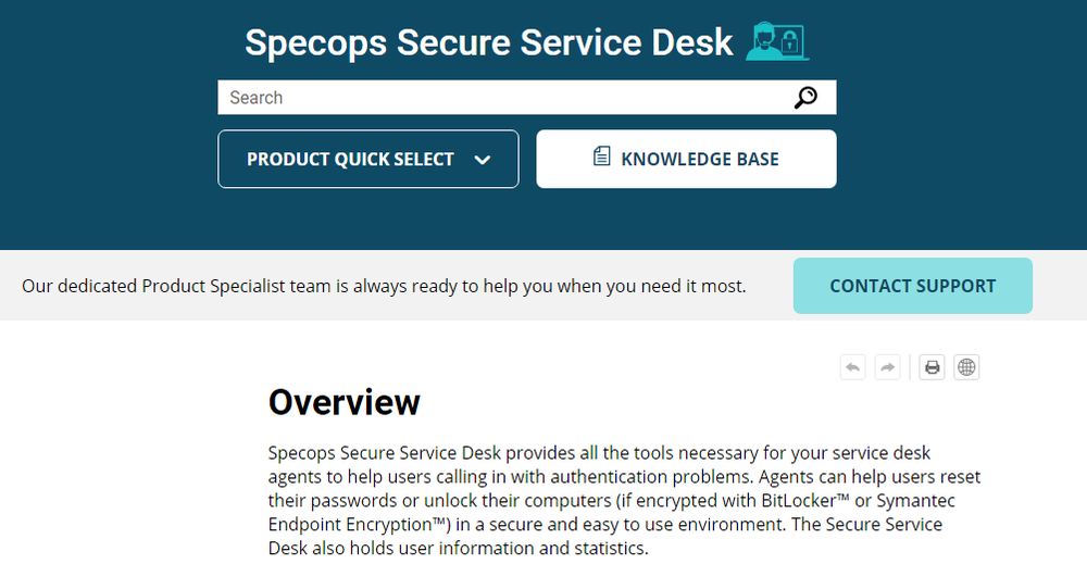 Specops Secure Service Desk Reviews in 2025