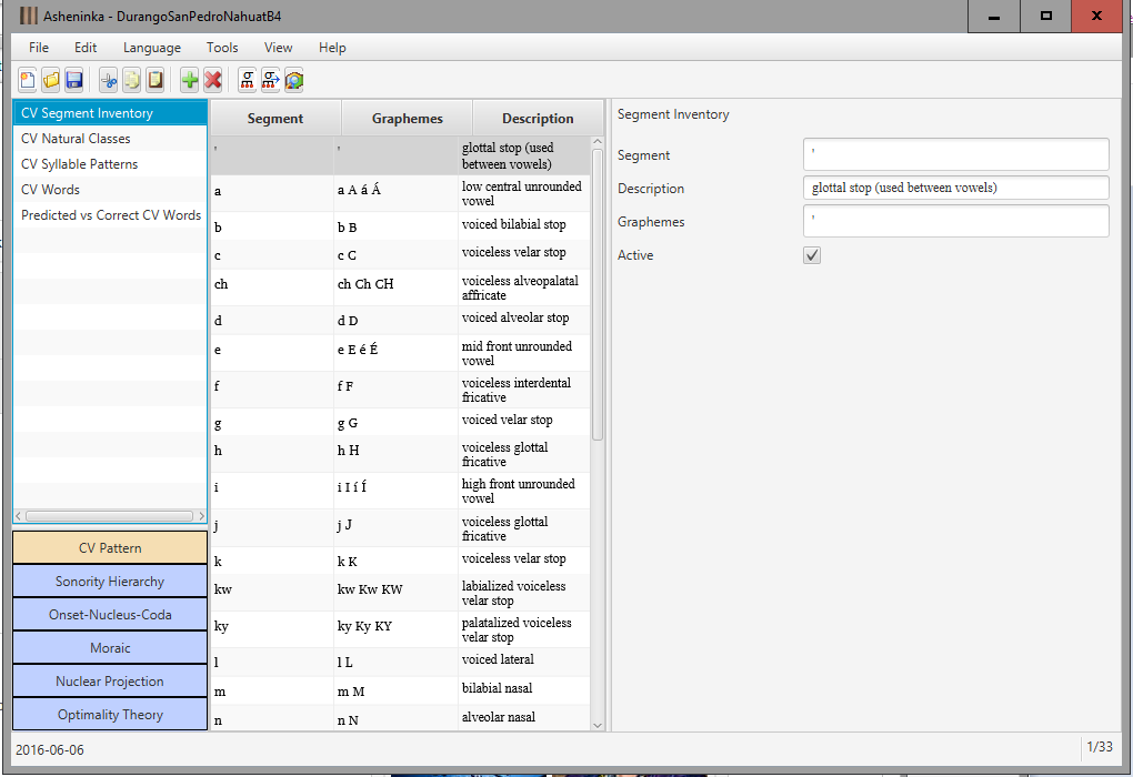 Asheninka Syllable Parser download | SourceForge.net