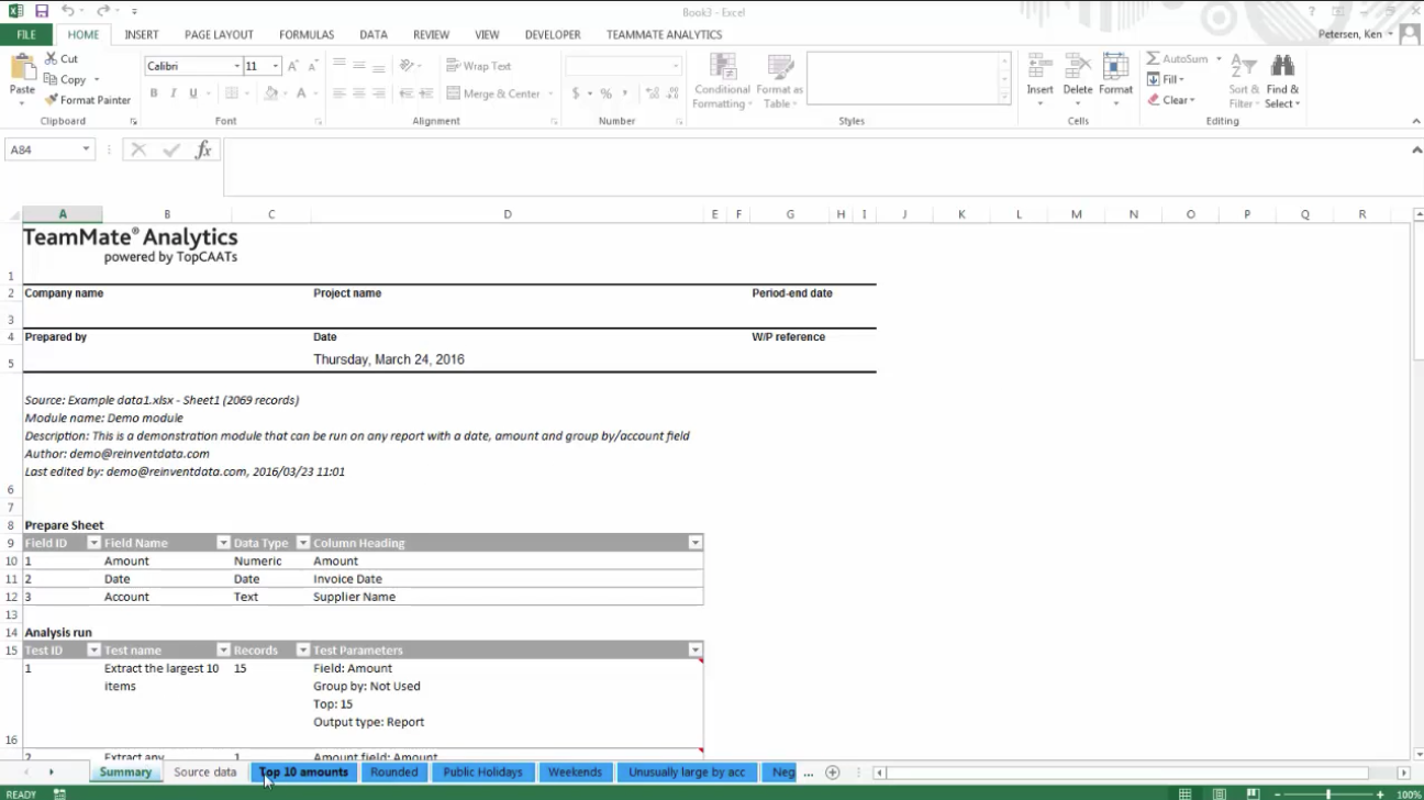 TeamMate Analytics Reviews and Pricing 2020