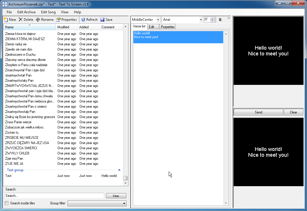 Text To Screen download | SourceForge.net