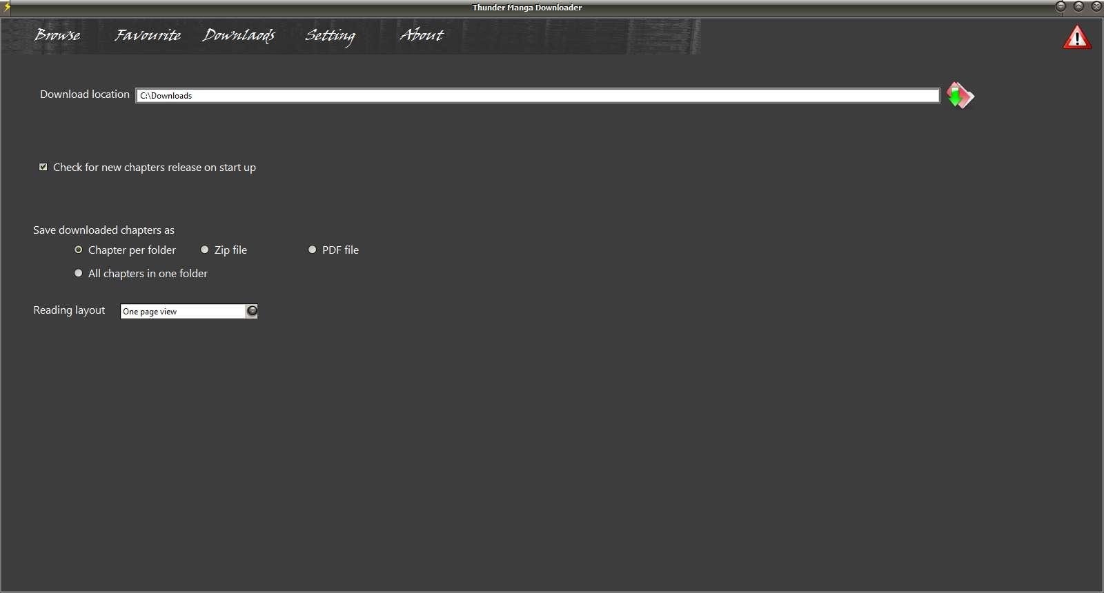 Thunder Manga Downloader download | SourceForge.net