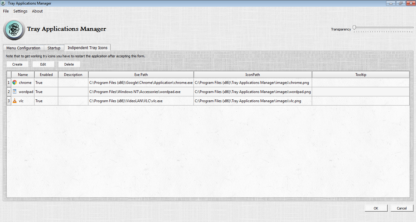 Tray Application Manager download | SourceForge.net