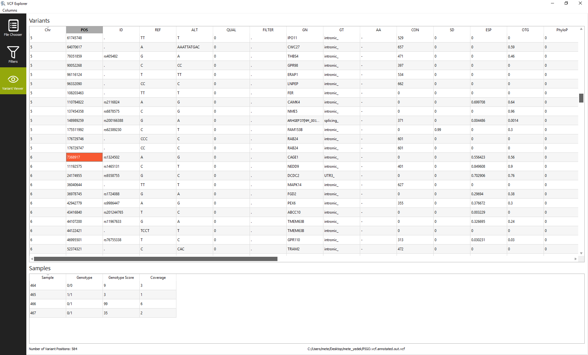 VCF Explorer download | SourceForge.net