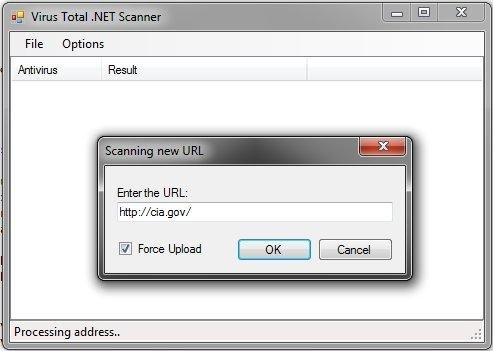 Virus Total API .NET Wrapper download | SourceForge.net
