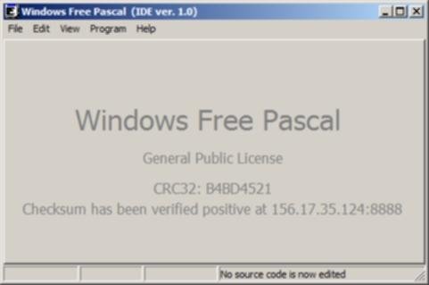"Windows Free Pascal IDE" | SourceForge.net