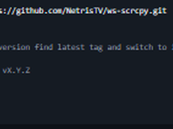 ws scrcpy download | SourceForge.net