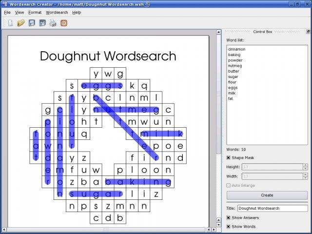 Free Word Search Puzzle Maker Download Sapjebl
